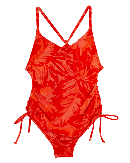Girls Aloha Tied One Piece – Nani Swimwear