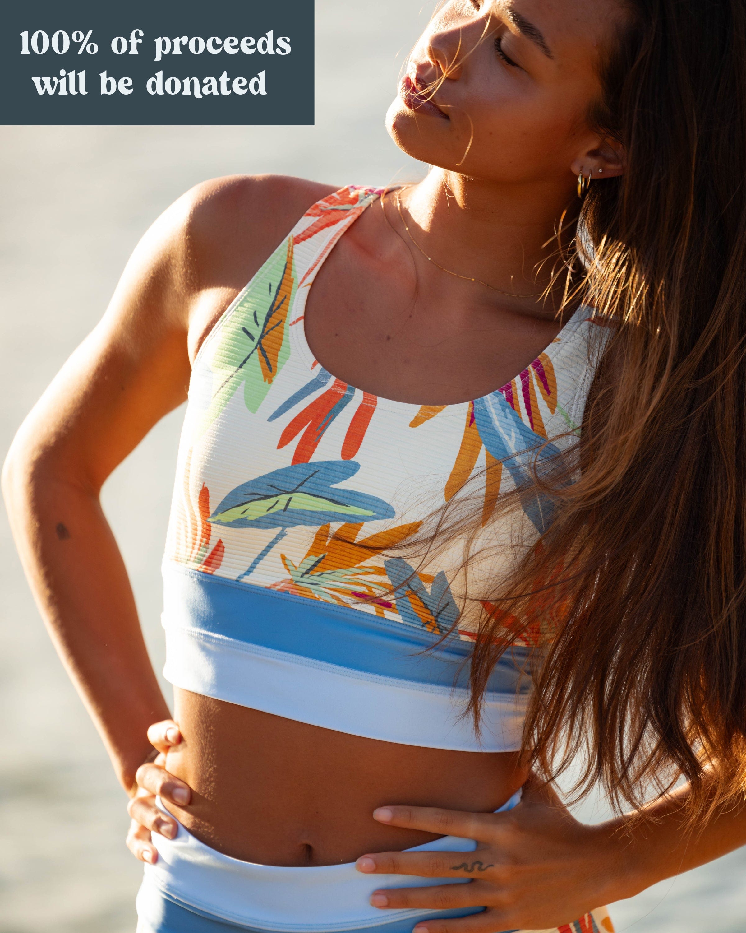 Eden Cut Back Crop – Nani Swimwear