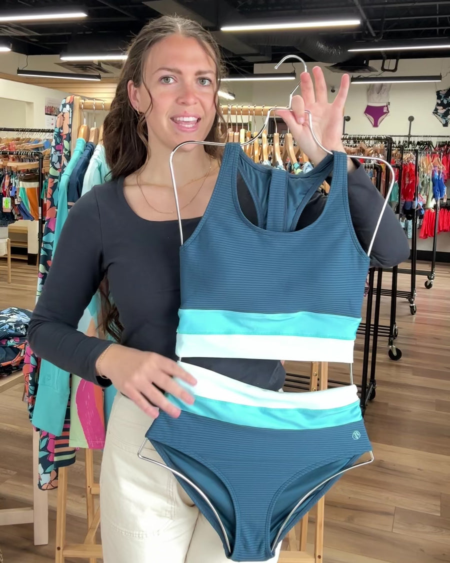 Dive Cut Back Crop – Nani Swimwear